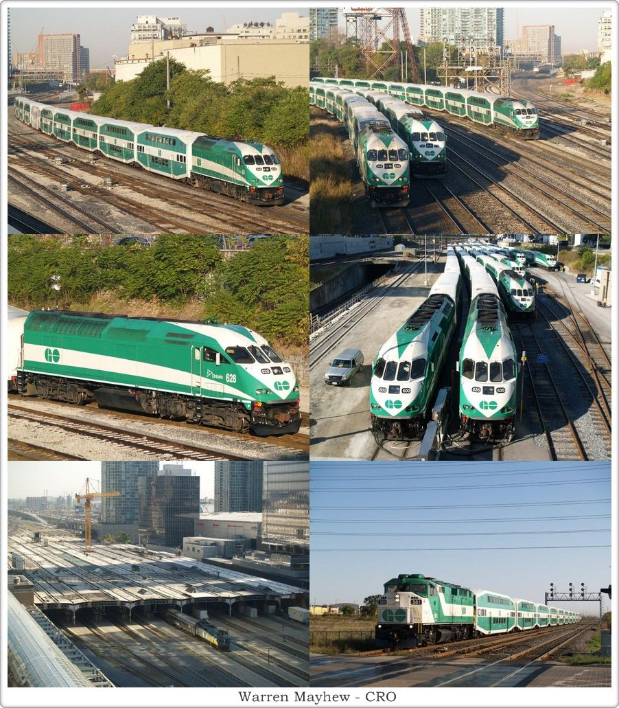 Canadian Railway Observations - AMT & GO Commuter